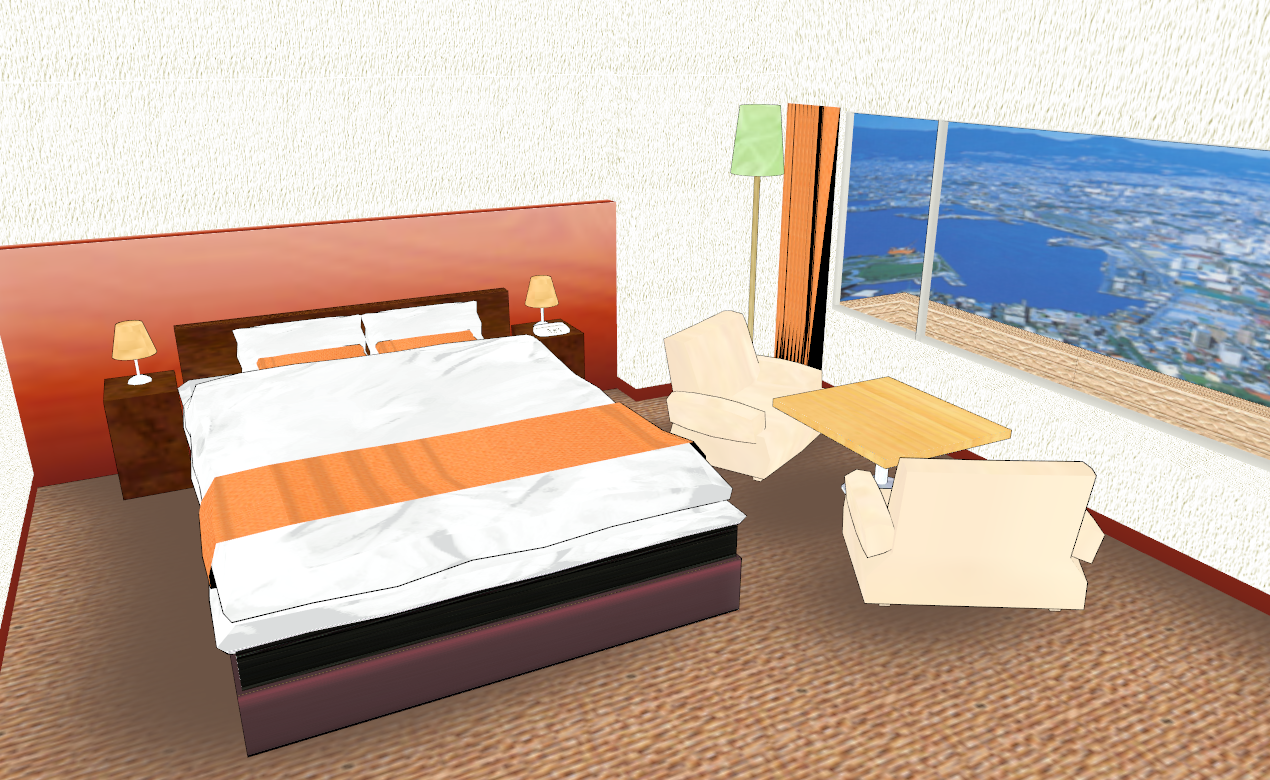 MMD Small (and cute) Hotel room by amiamy111 on DeviantArt