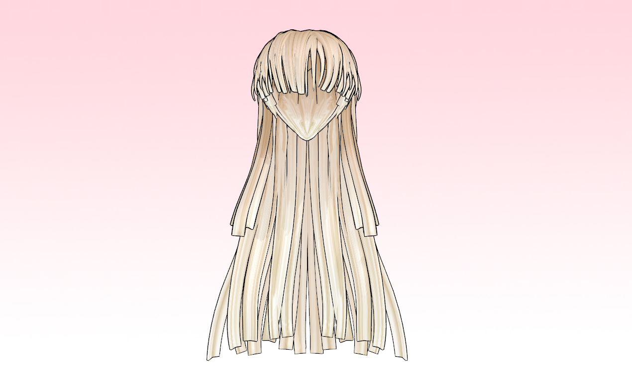 MMD Hime cut by amiamy111 on DeviantArt