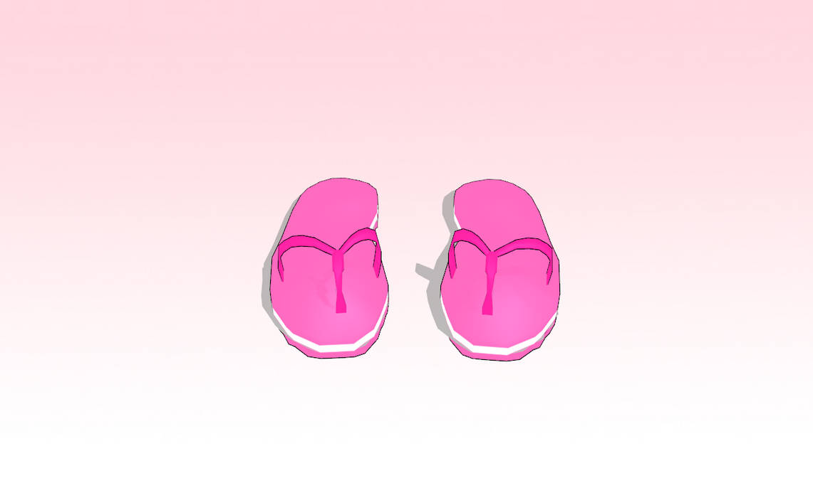 MMD flip Flops by amiamy111 on DeviantArt