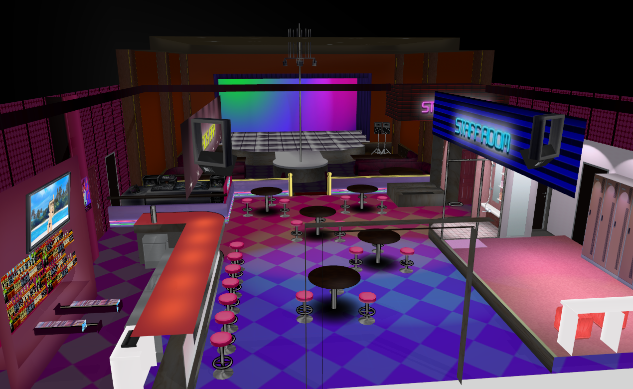 MMD Club OR strip club by amiamy111 on DeviantArt