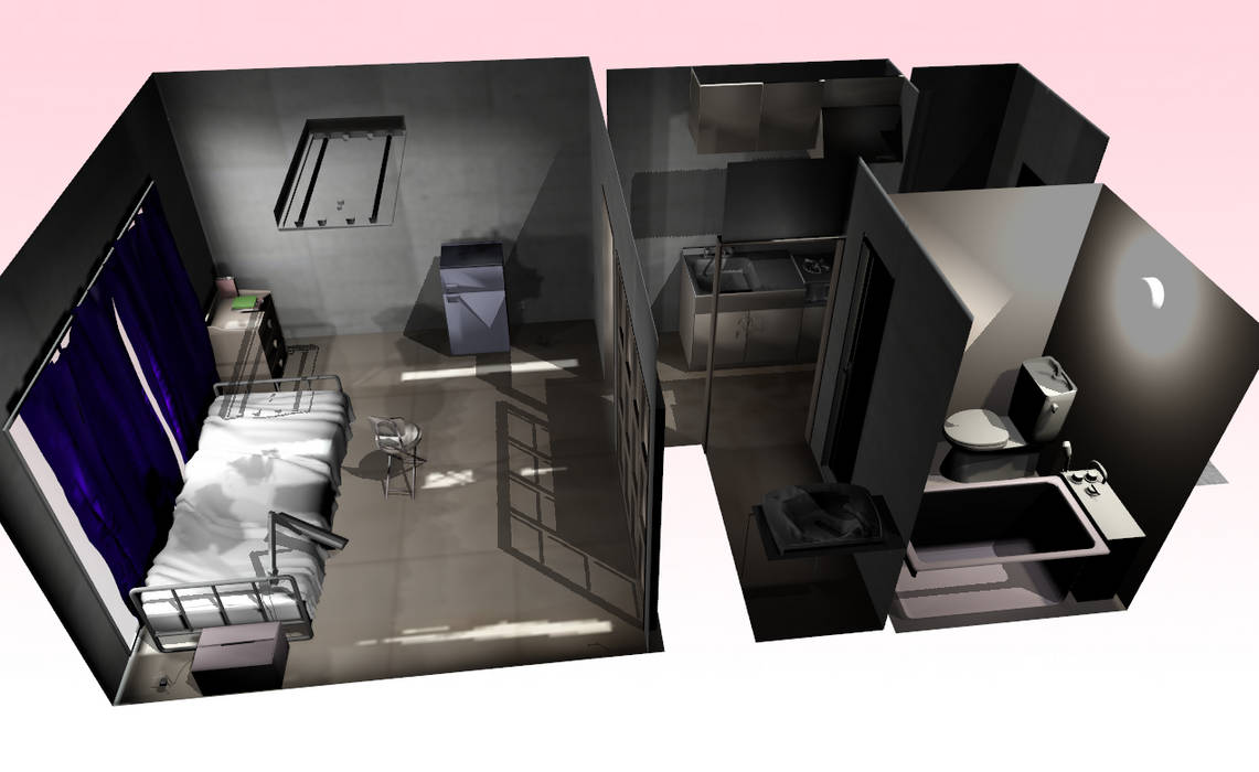 MMD Dirty house by amiamy111 on DeviantArt