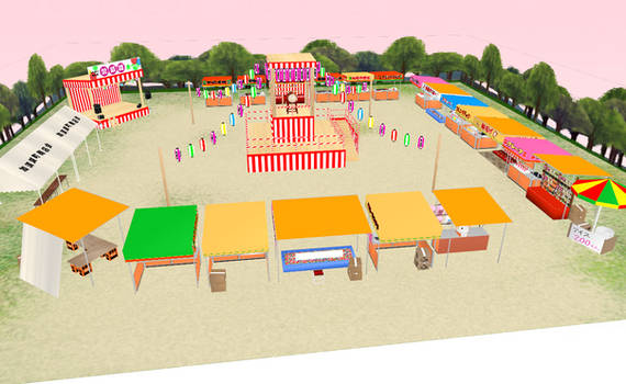 Escenario De La Estación Mmd Hiratabashi El Festival De Cerezos En