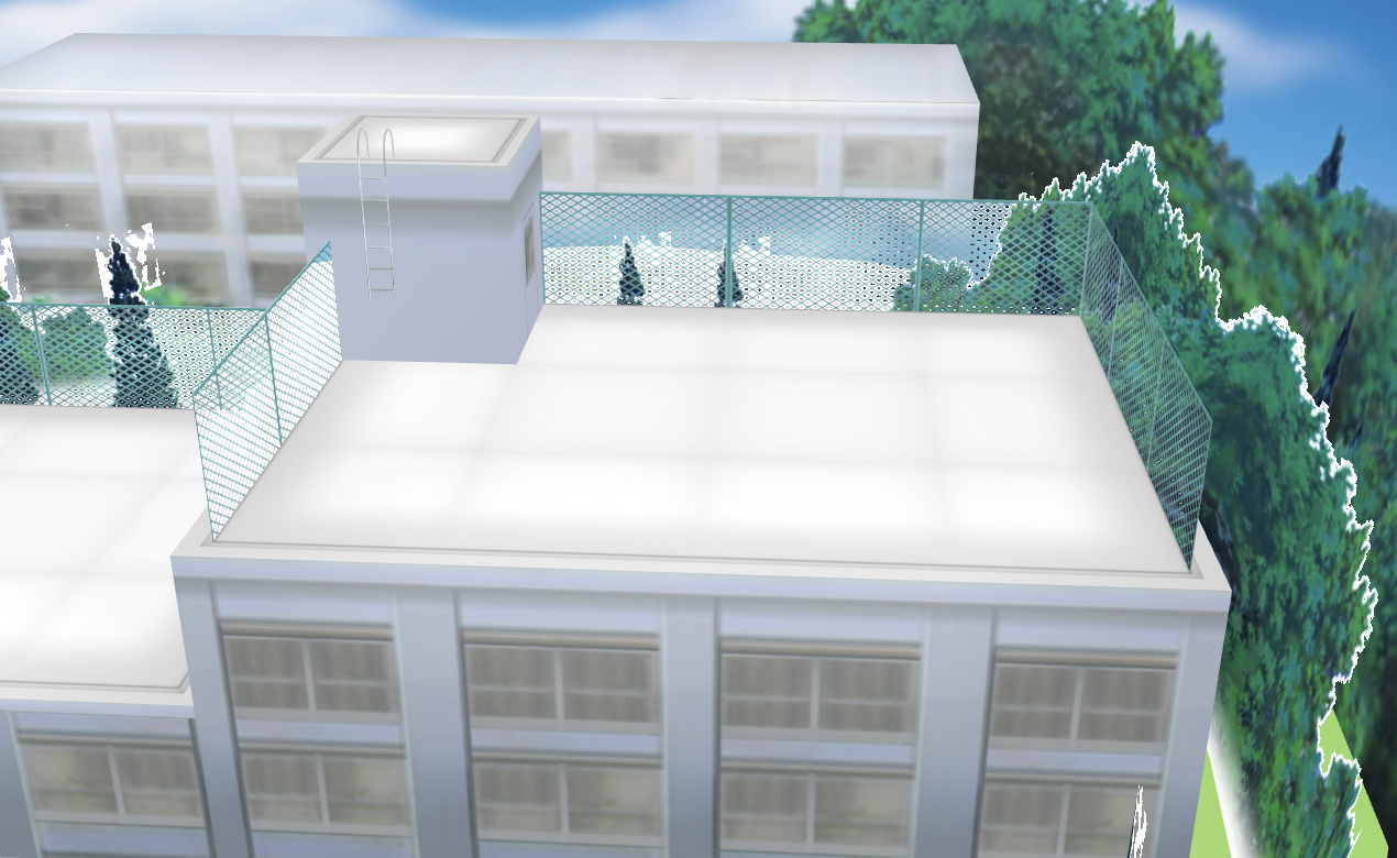 MMD rooftop stage by amiamy111 on DeviantArt