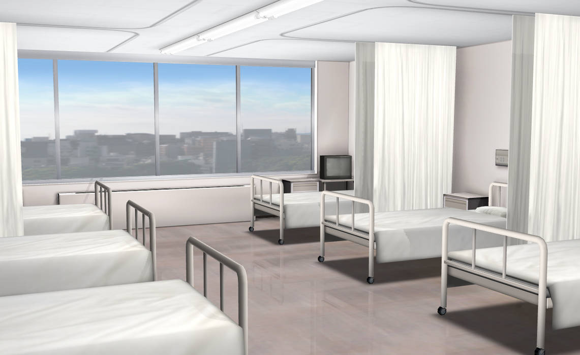 MMD HQ Hostpital by amiamy111 on DeviantArt