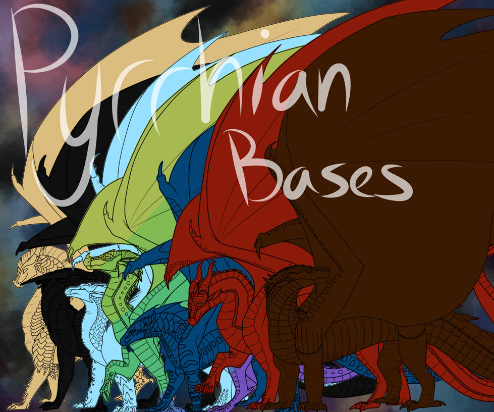 F2U Pyrrhian Tribes Bases Set | Wings of Fire by Owibyx on DeviantArt