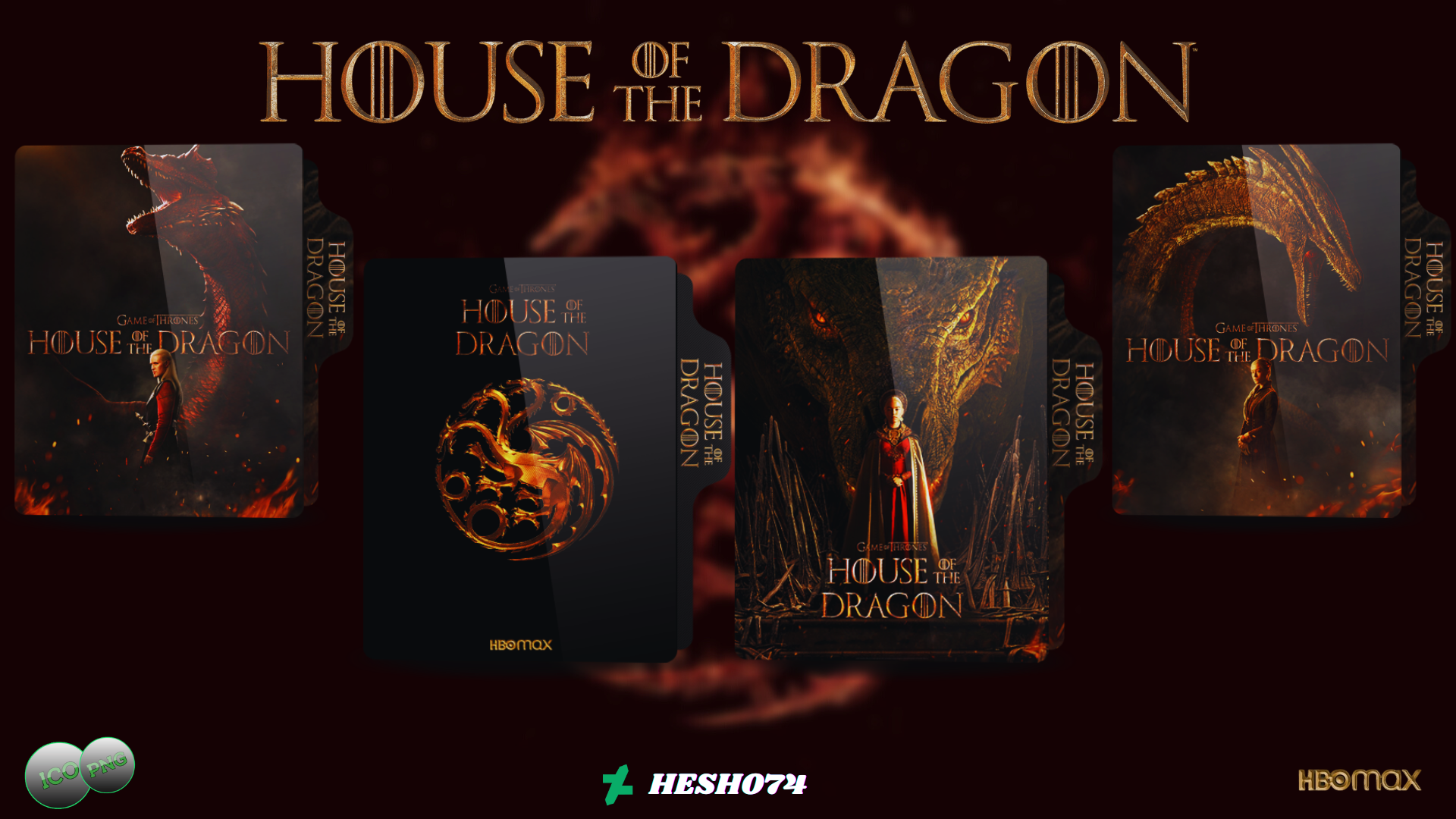 House Of The Dragon [Folder Icons] by Hesho74 on DeviantArt