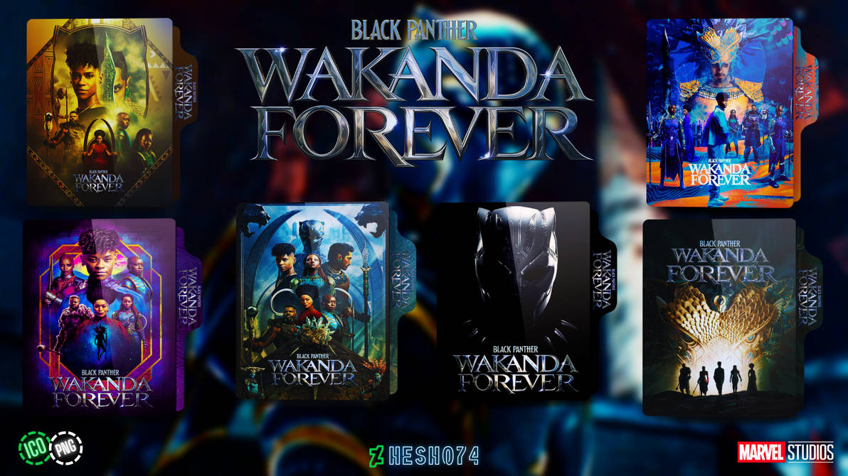 Black Panther: Wakanda Forever [Folder Icons] by Hesho74 on DeviantArt
