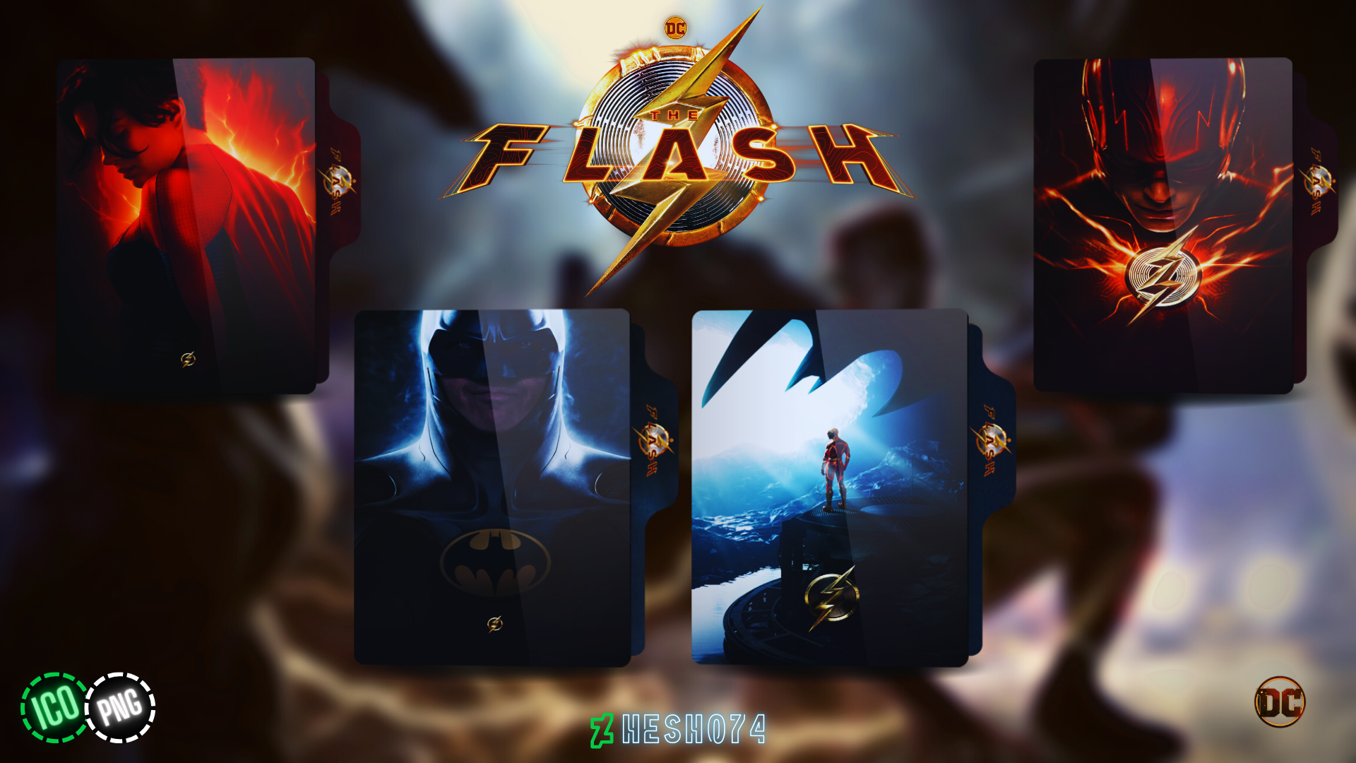 The Flash [Folder Icons] by Hesho74 on DeviantArt