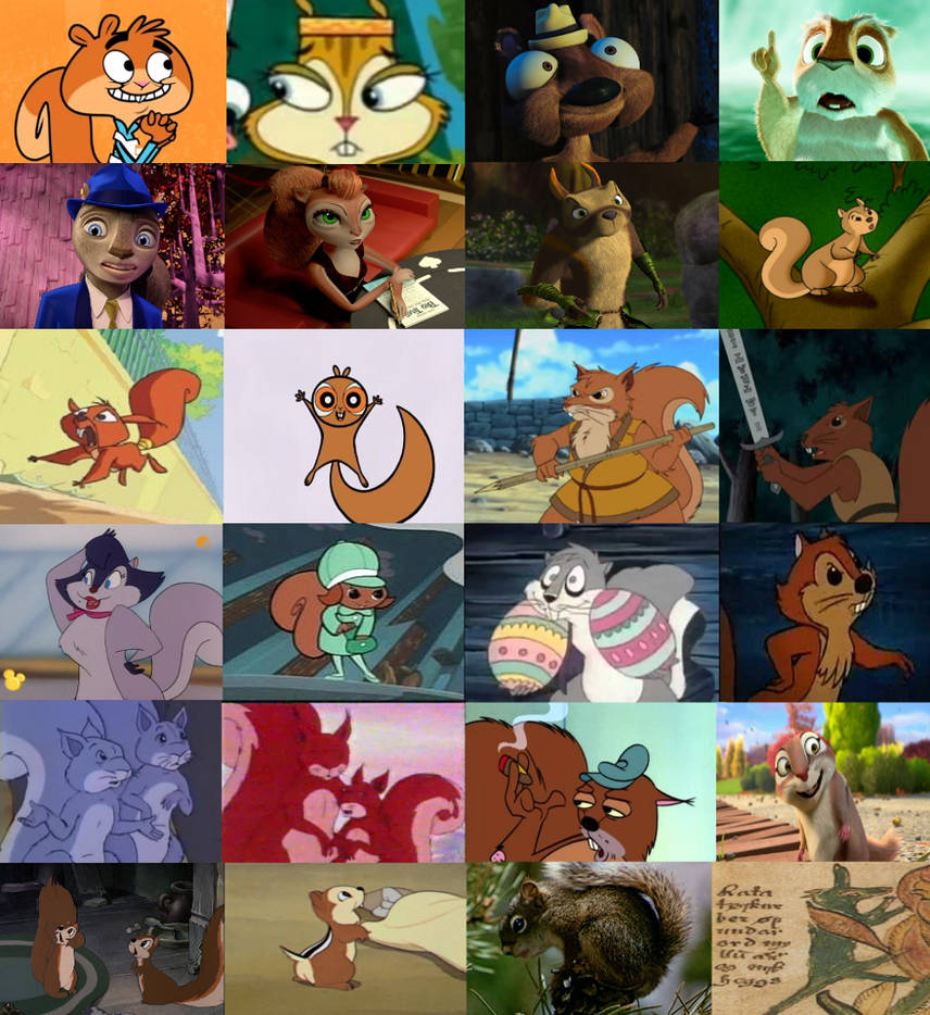 Squirrels and Chipmunks 6 by the-acorn-bunch on DeviantArt