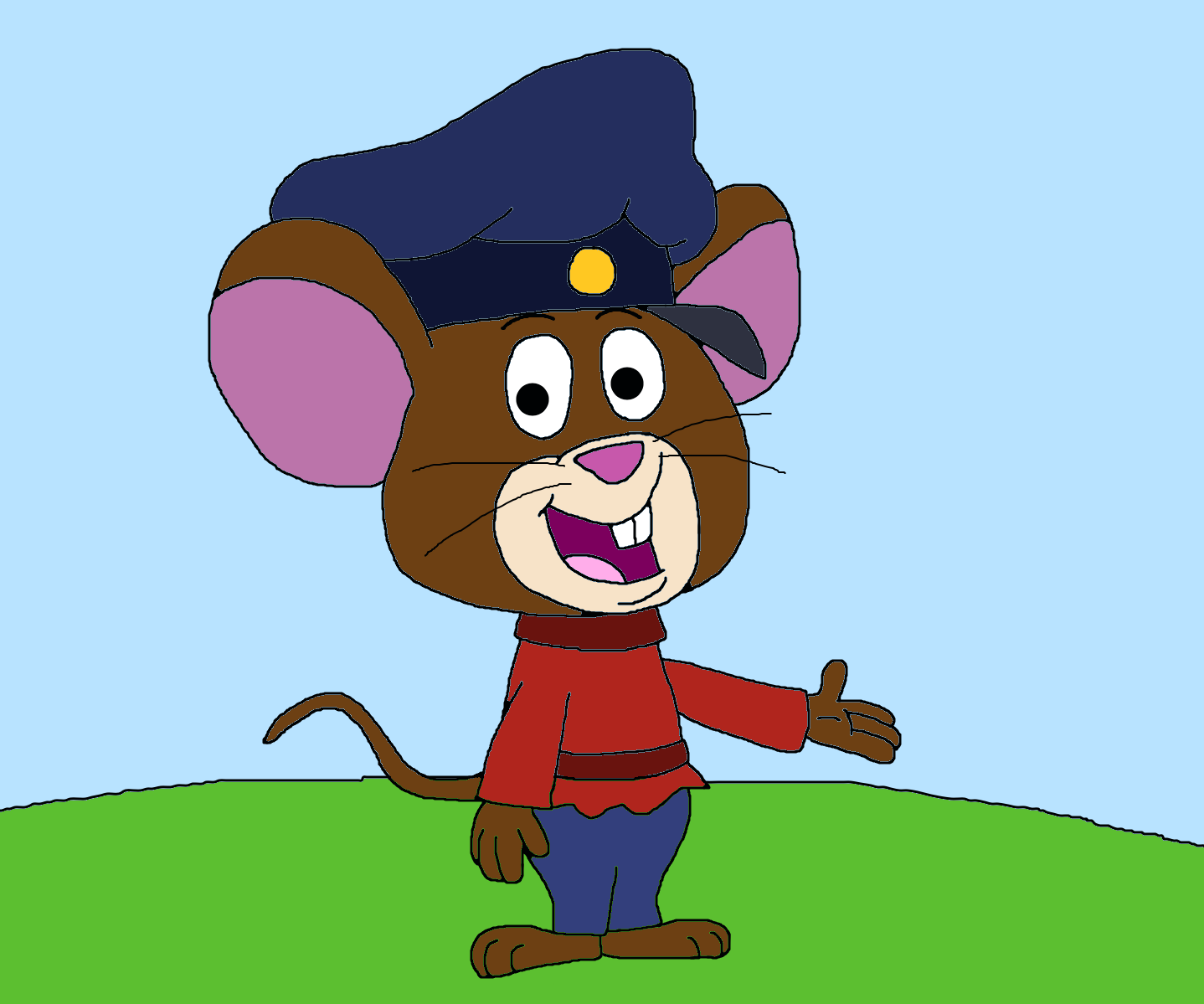 Fievel Mousekewitz In Hanna Barbera Style By The Acorn Bunch On Deviantart
