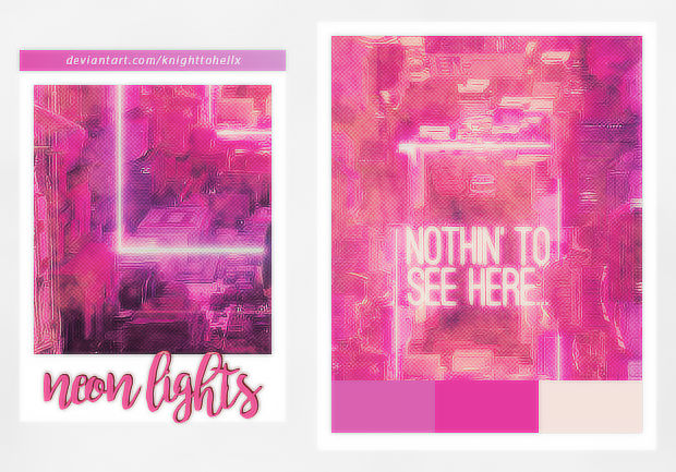 TEXTURE PACK #2 - D E A T H O M E N {NEON LIGHTS} by knighttohellx on ...