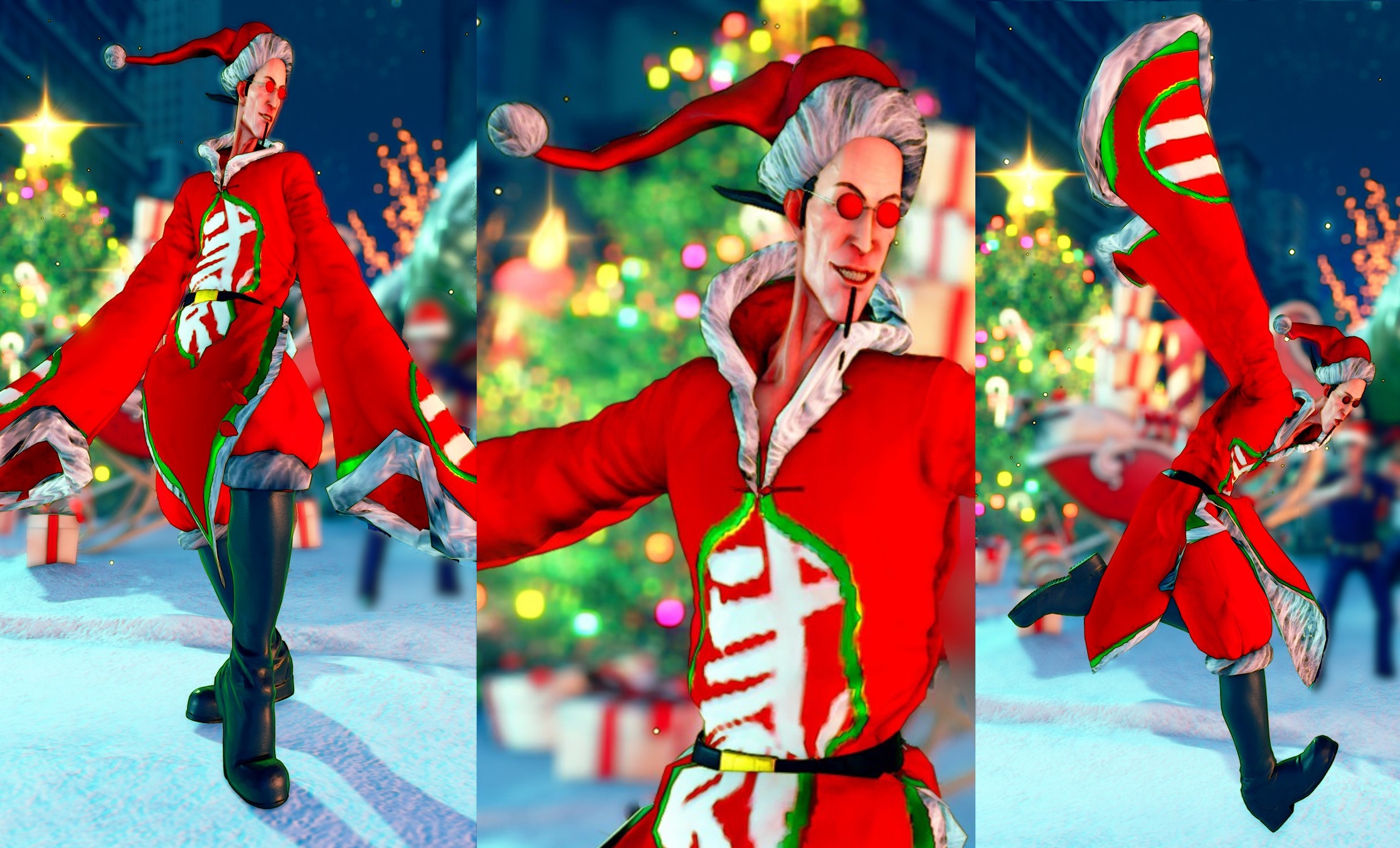 Holiday Santa F.A.N.G Costume Mod - SFV by Remy2FANG on DeviantArt