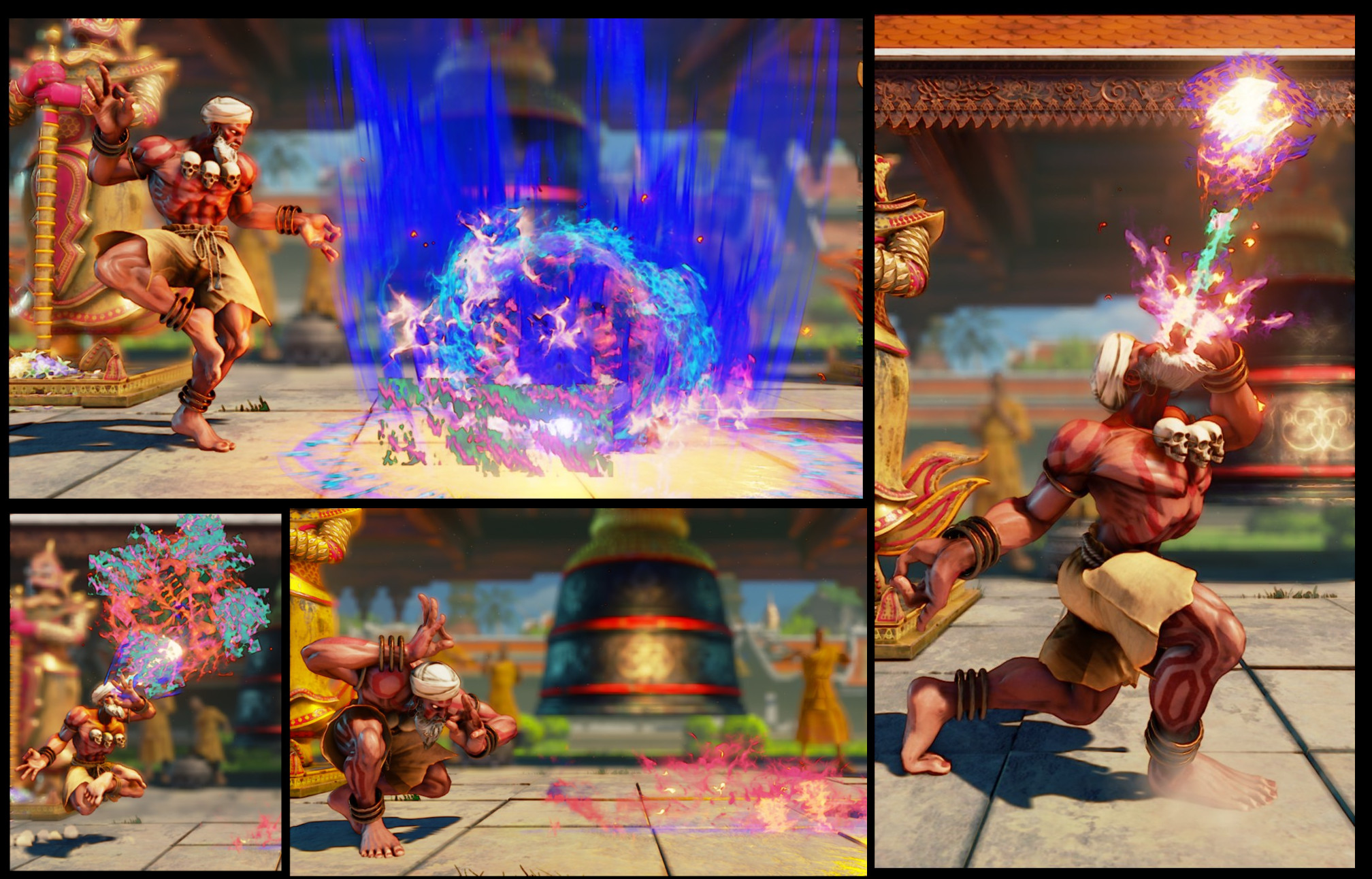 Dhalsim Blue-ish Fire VFx Mod -- Street Fighter V by Remy2FANG on ...