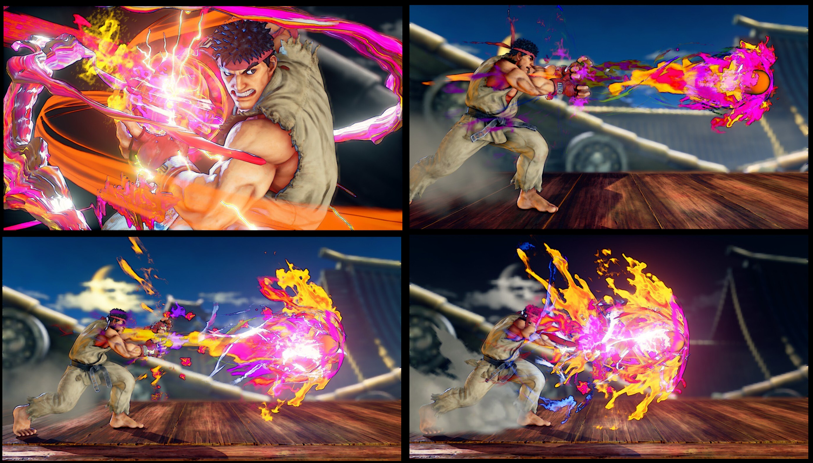 Ryu Yellow Purple Red VFx Mod -- Street Fighter V by Remy2FANG on ...