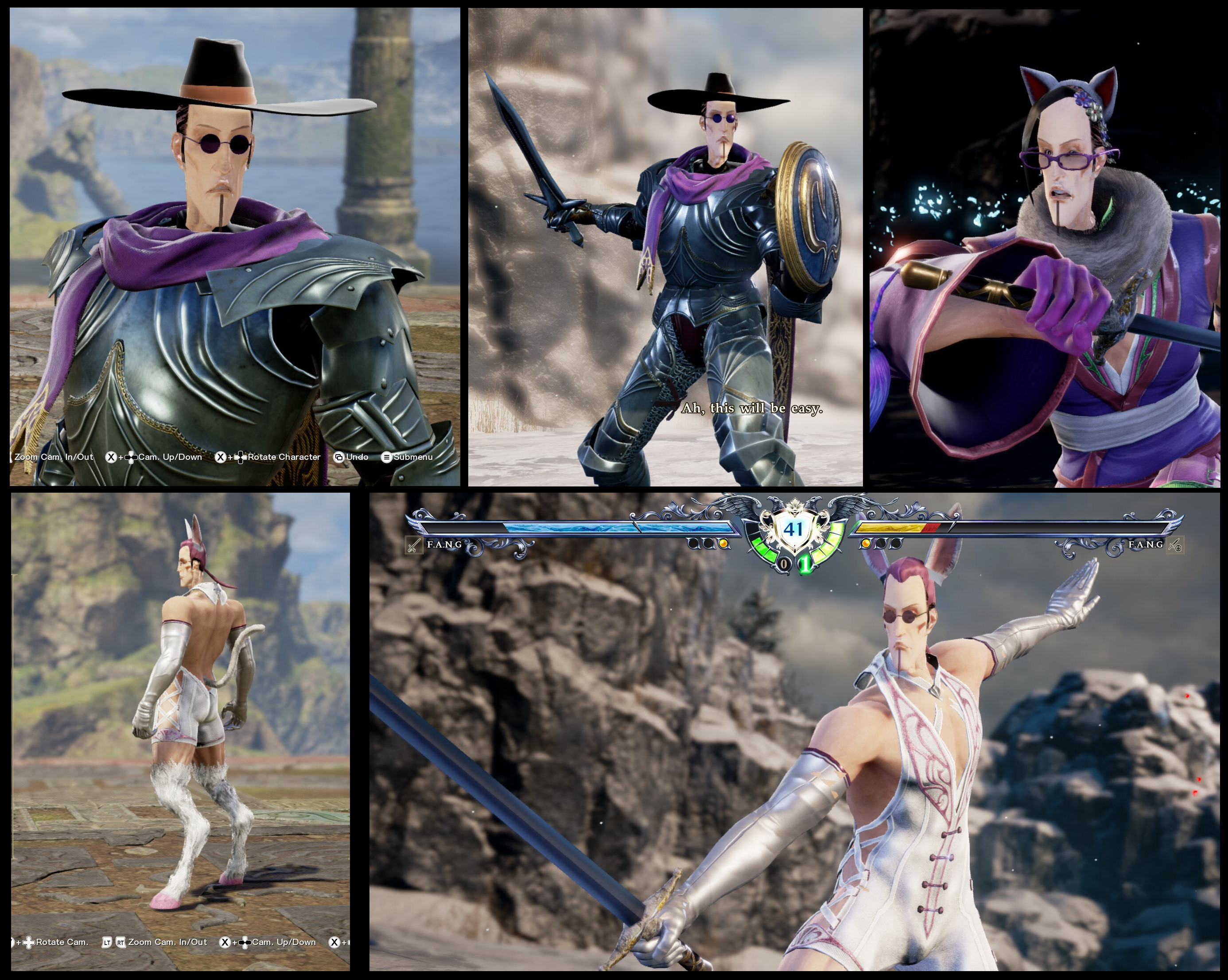 F.A.N.G Face Mod for CAS --- Soul Calibur 6 by Remy2FANG on DeviantArt