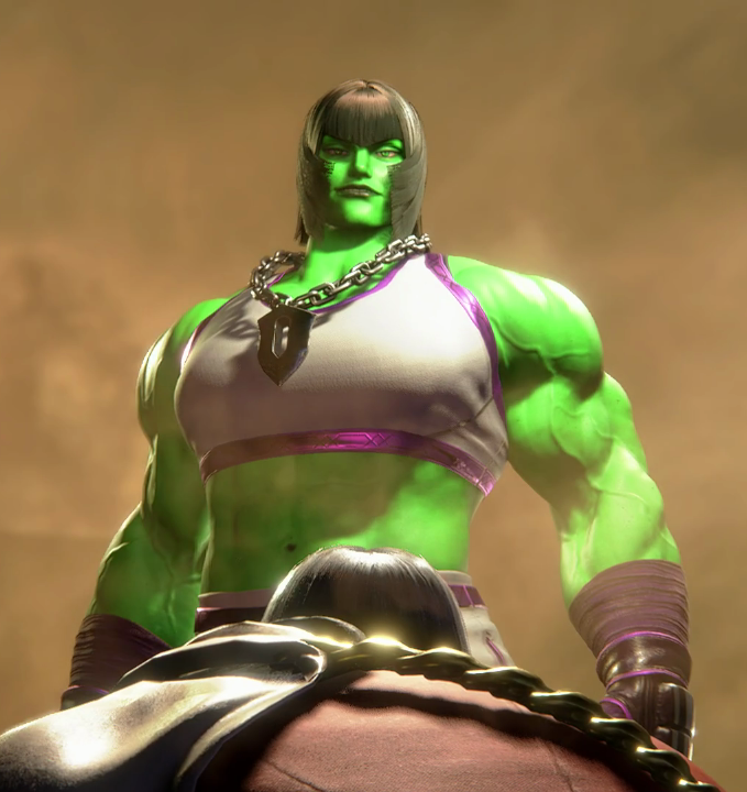 Marisa She-Hulk Color - Street Fighter 6 by Remy2FANG on DeviantArt
