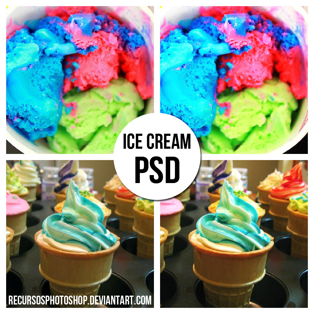+Ice Cream PSD by RecursosPhotoshop on DeviantArt