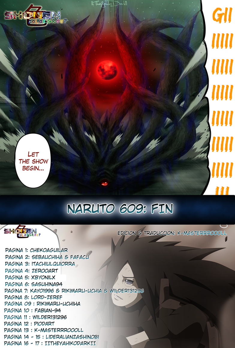 Naruto Manga 609 - Full Color on Shonen-ColorGroup - DeviantArt