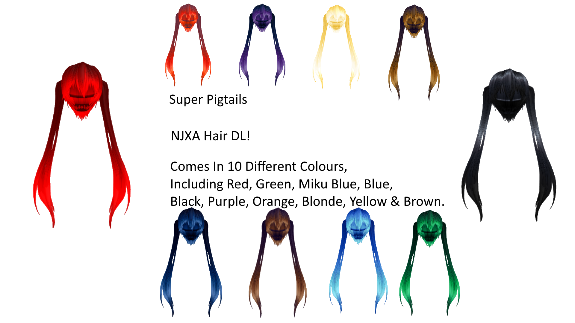 MMD NJXA Super Pigtails DL by SonicEXEAndSallyEXE on DeviantArt