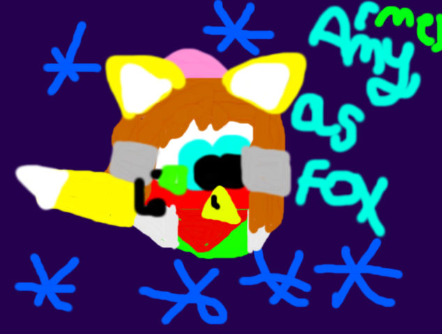 Halloween Bird 2013 -Amy bird as Fox McCloud by ANGRYBIRDSLOVER15 on ...