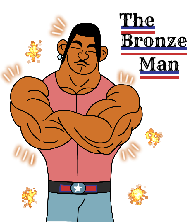 Major Ronnie Randall (The Bronze Man) (Colored) by nakuuro on DeviantArt