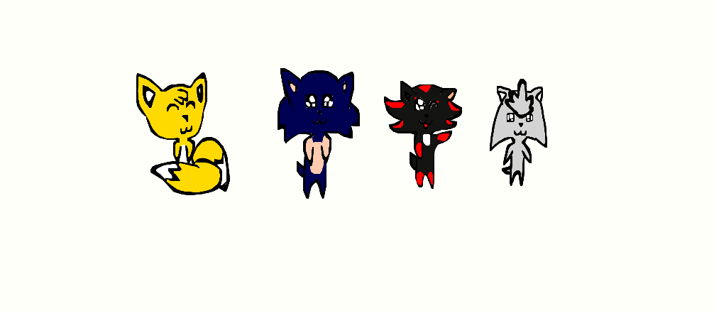 Sonic male chibi characters by AmyRoxeChao on DeviantArt