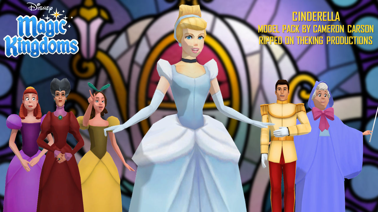 Cinderella Model Pack (MMD) by CameronCarson on DeviantArt