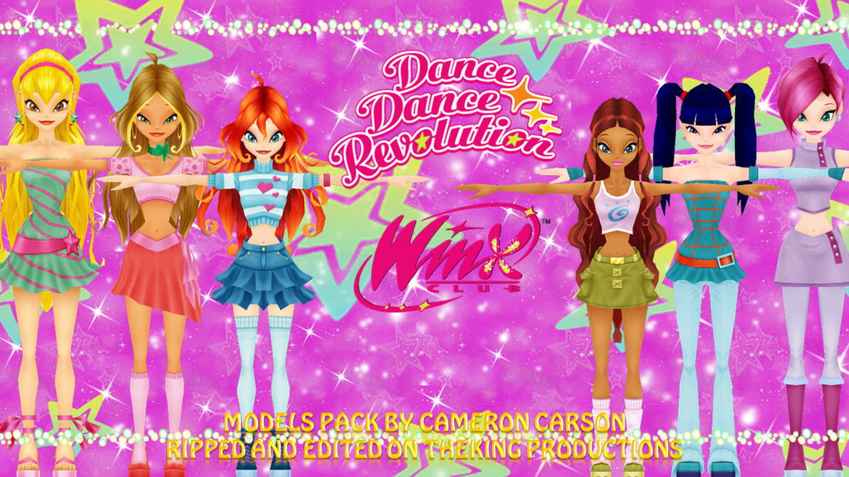 Dance Dance Revolution: Winx Club | 3D Model Pack by CameronCarson on ...