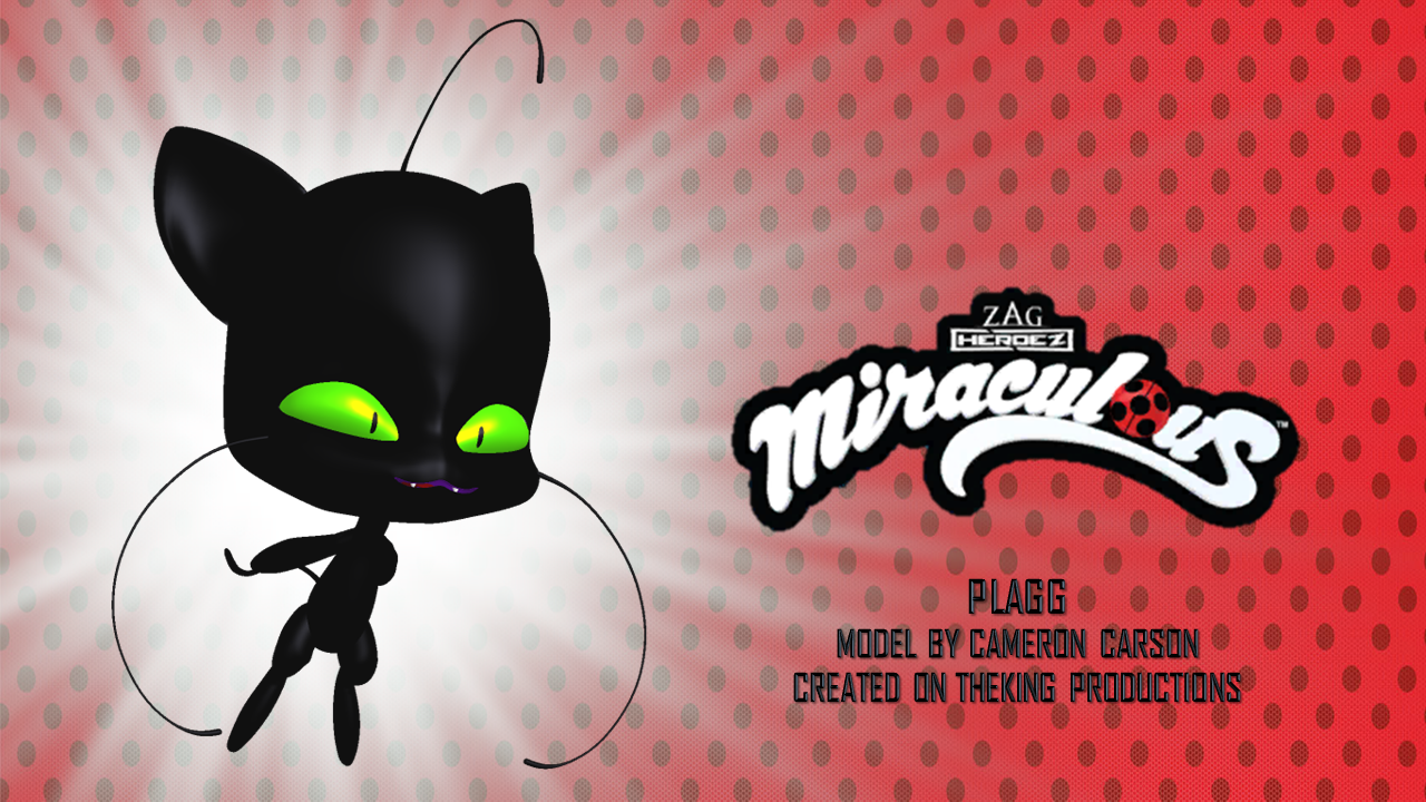 Miraculous - Plagg (FBX) | Download by CameronCarson on DeviantArt