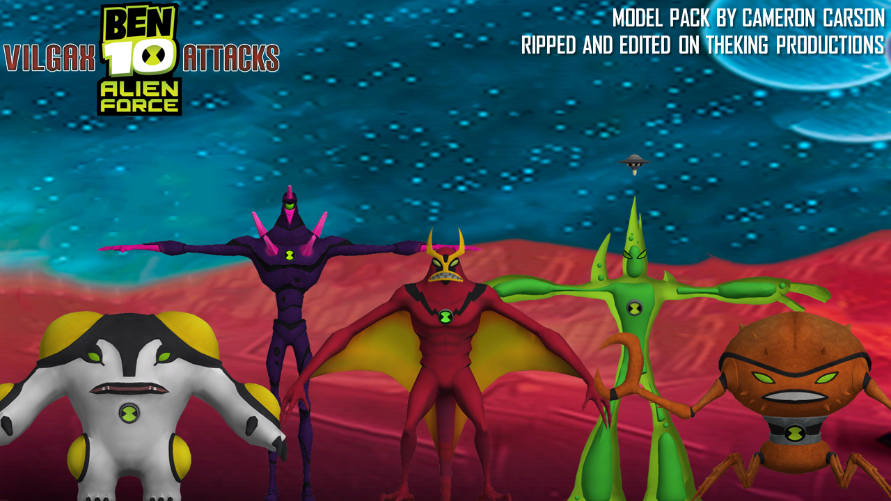 Ben 10 Alien Force: VA | 3D Model Pack Download by CameronCarson on ...