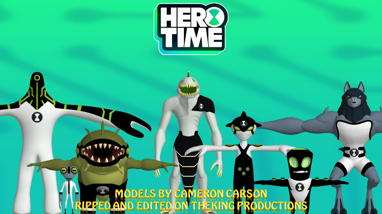 Ben 10: Hero Time | 3D Model Pack Download by CameronCarson on DeviantArt
