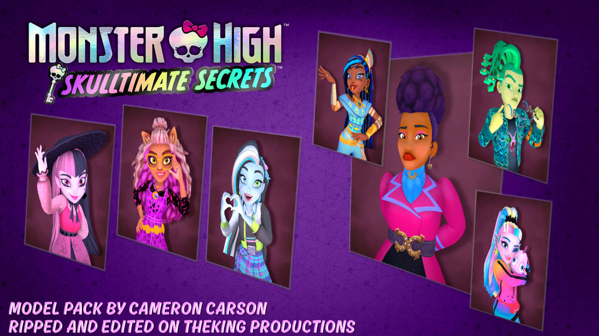 Monster High: Skulltimate Secrets | 3D Model Pack by CameronCarson on ...