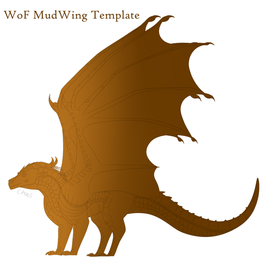 Wings of Fire P2U MudWing Template by TheChaosApex on DeviantArt