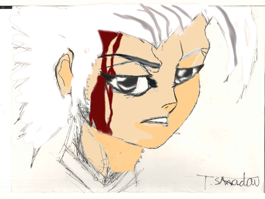 Toshiro (colored, unfinished) by TensaShadow24 on DeviantArt