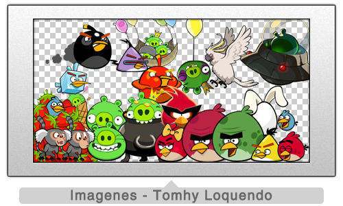 Pack Renders Angry Birds by TomhyLoquendo on DeviantArt