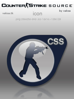Counter-Strike: Source icon by vaksa on DeviantArt