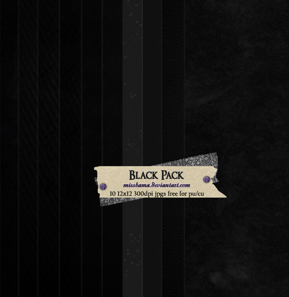 Black Pack by missbama on DeviantArt