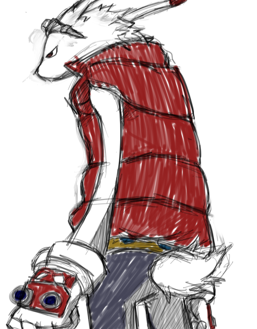 King Kazuma Sketch Colored by RedAngryface on DeviantArt
