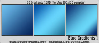 30:Blue Gradients 1 by princess-RxY on DeviantArt