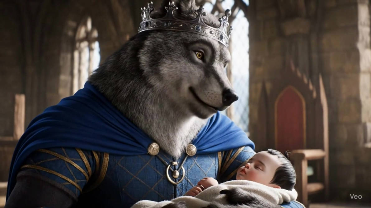 King Wergar and baby Drew Ferran by KingLeonLionheart on DeviantArt