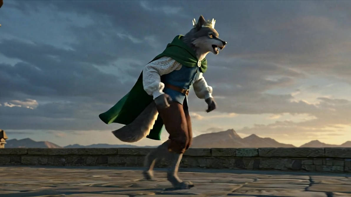 Drew Ferran challenging Prince Lucas by KingLeonLionheart on DeviantArt