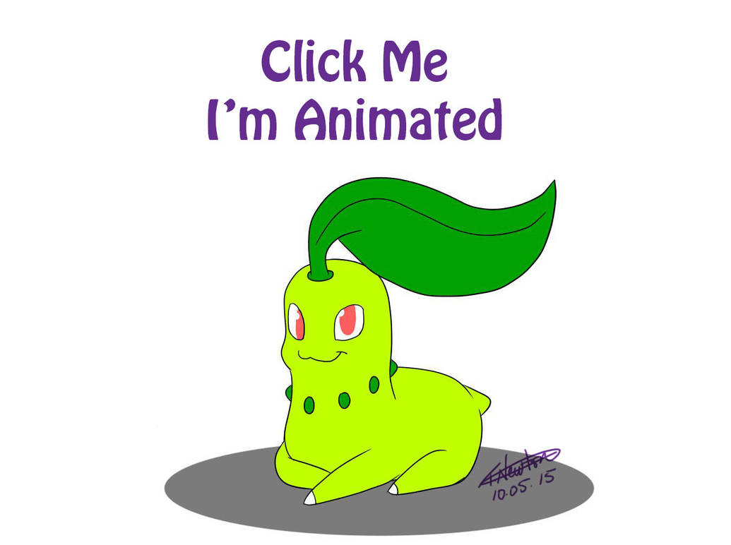 Chikorita Animation by kreazea on DeviantArt