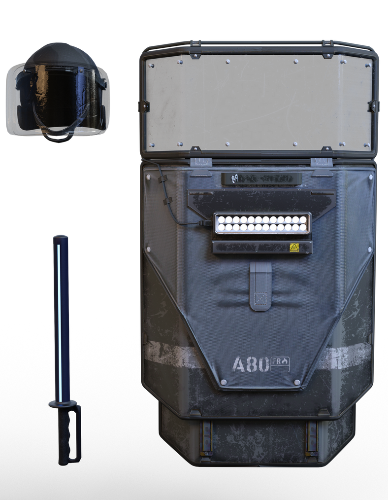 Riot Gear for Daz Download Freebie by Tranquil1 on DeviantArt