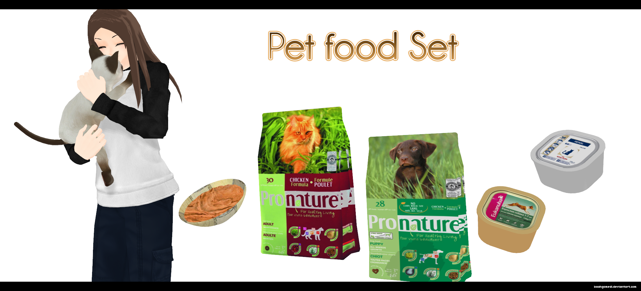 Pet food Set by kaahgomedl on DeviantArt