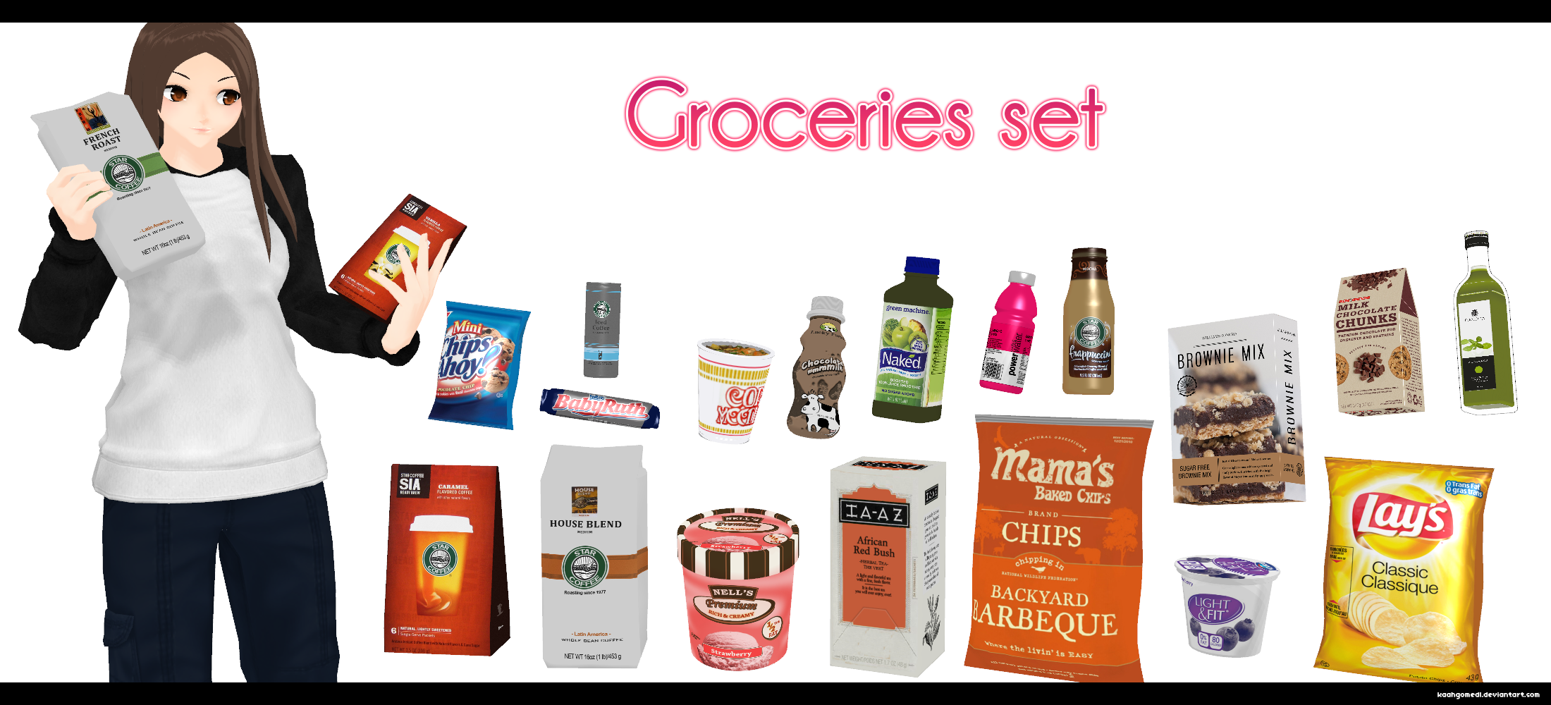 Groceries by kaahgomedl on DeviantArt