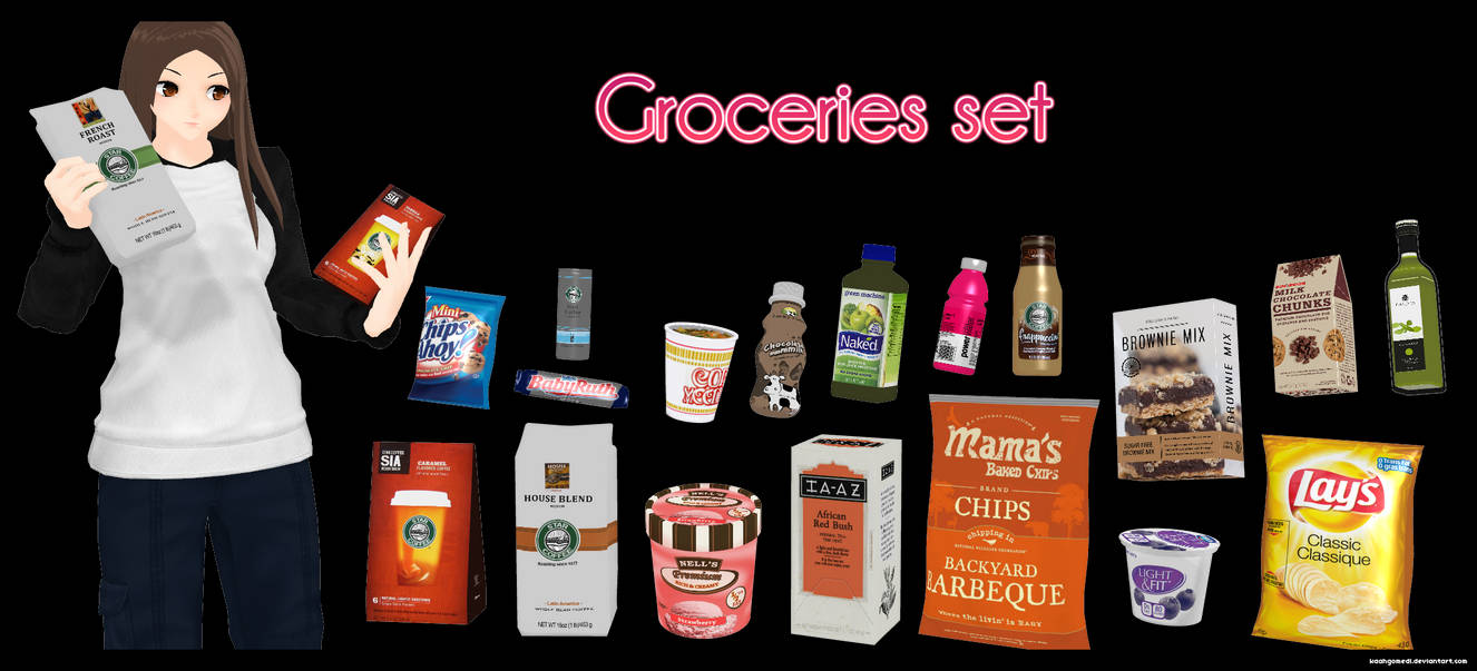 Groceries by kaahgomedl on DeviantArt