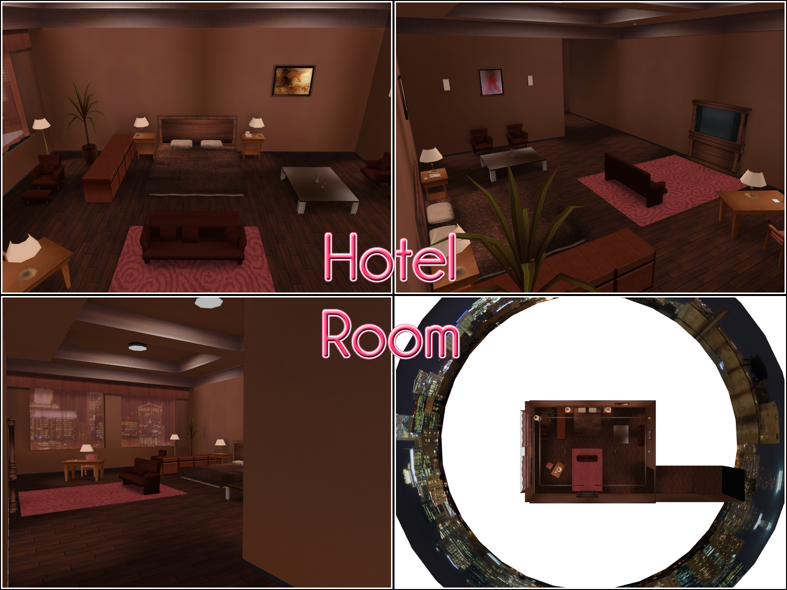 Hotel Room by kaahgomedl on DeviantArt