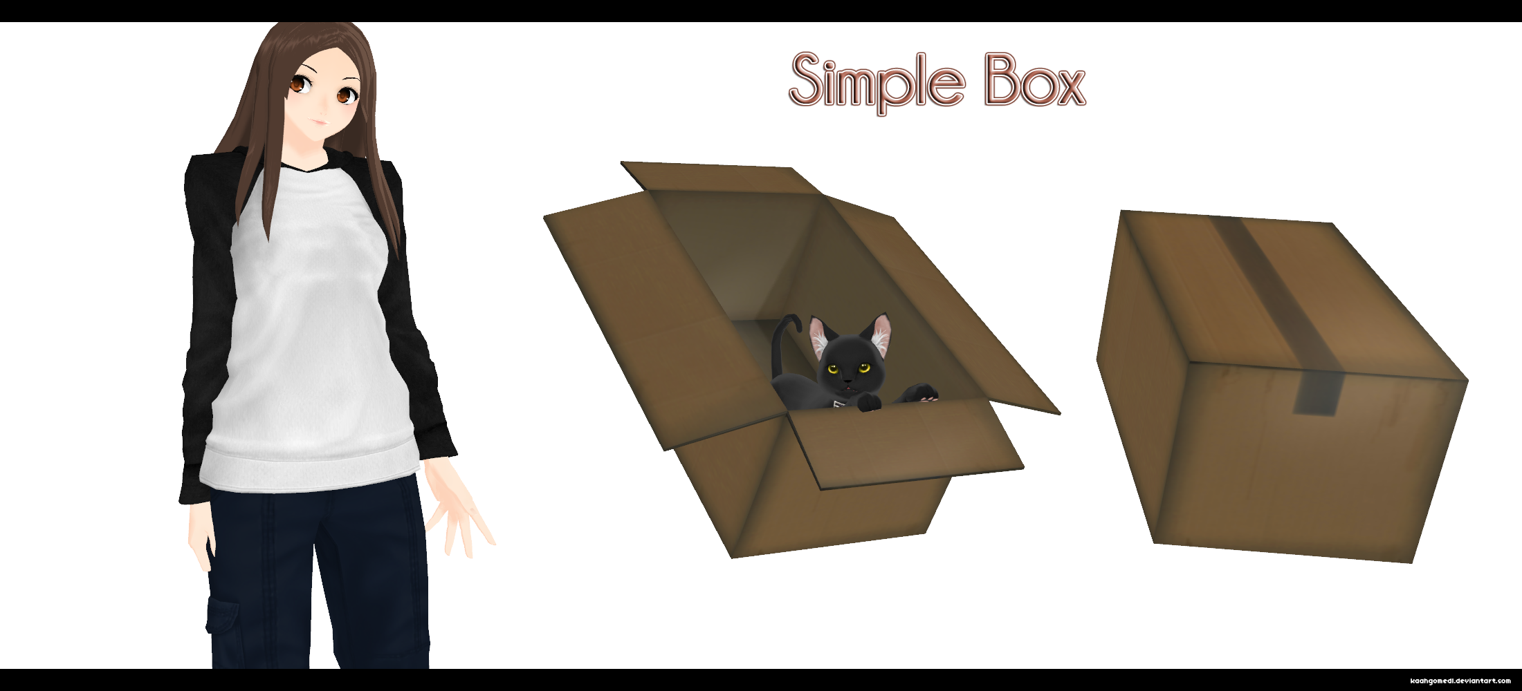 Simple Box by kaahgomedl on DeviantArt