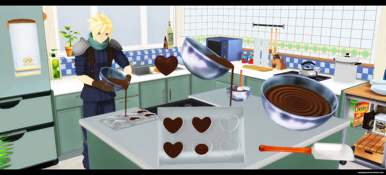 MMD acc: Chocolate making set by kaahgomedl on DeviantArt