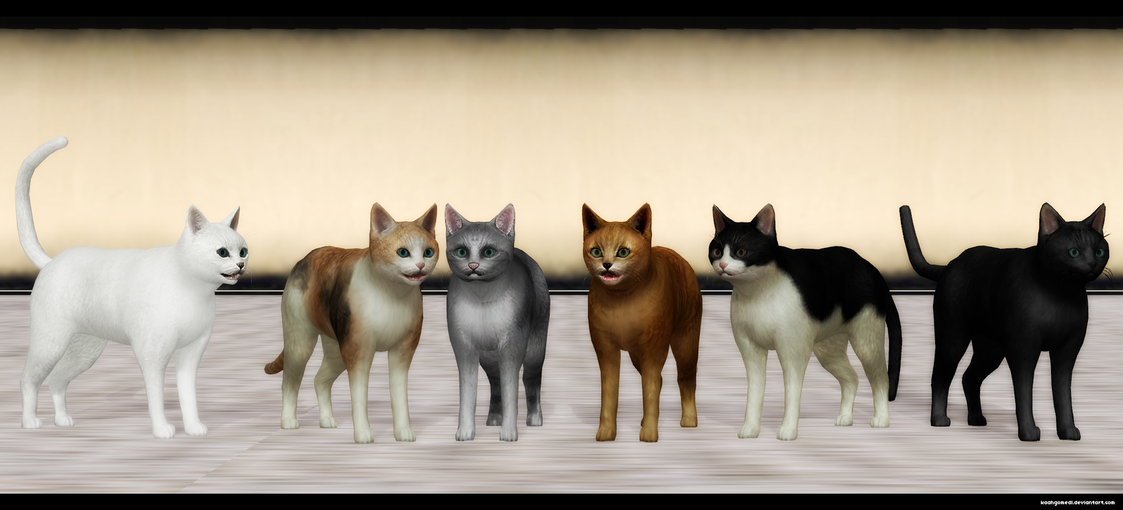 MMD Yakuza Cat by kaahgomedl on DeviantArt